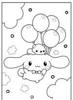 Bộ sưu tập 99+ tranh tô màu Cinnamoroll cute cho bé