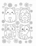 Tổng hợp 78+ bộ tranh tô màu sticker mini cute đơn giản cho bé