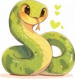 Gợi ý 987+ Hình ảnh rắn chibi cute đáng yêu cho điện thoại