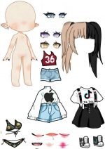 Bộ sưu tập 899+ ảnh paper doll chibi cute đáng yêu