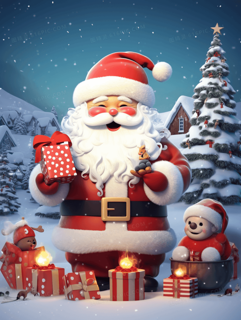 Gợi ý 99+ hình ảnh chibi ông già noel siêu dễ thương