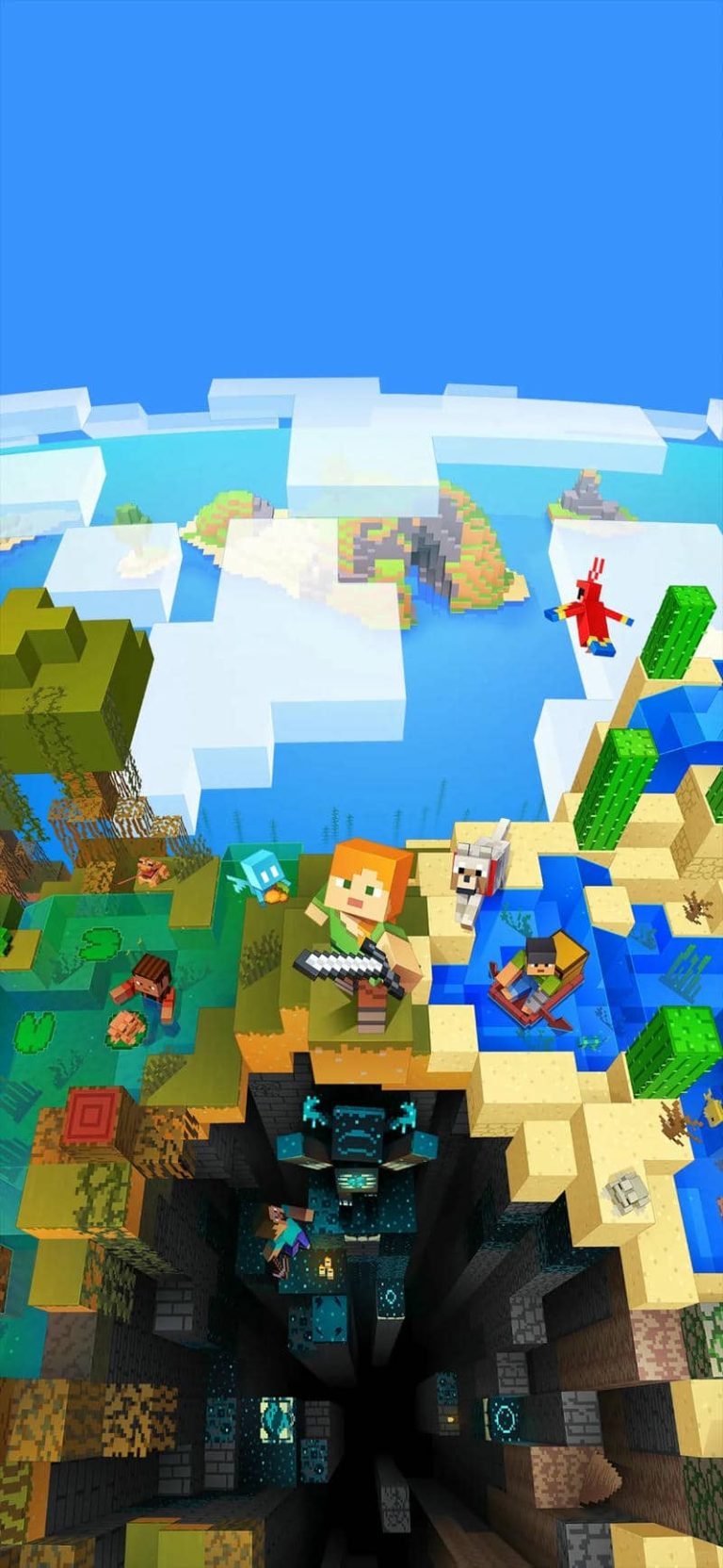 Tải miễn phí 50+ ảnh Minecraft ngầu, đẹp nhất làm hình nền
